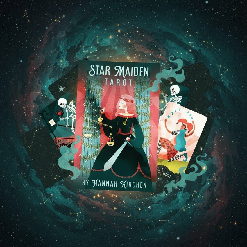 Карты Таро "Star Maiden Tarot Cards" US Games / Звездная Дева Карты Таро 64475