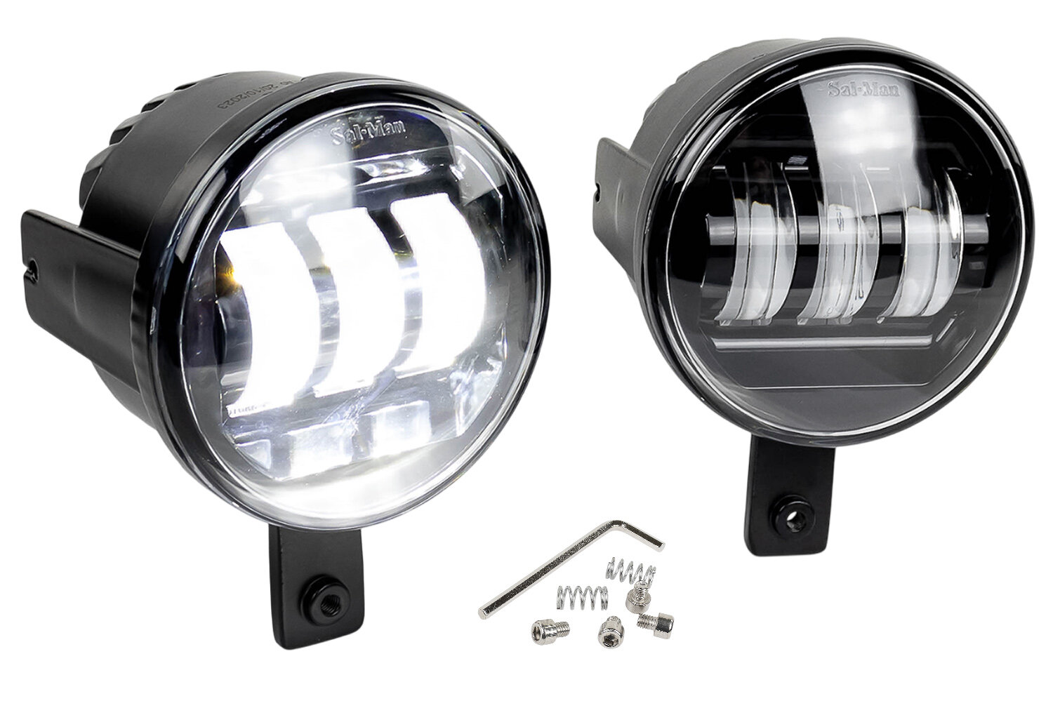 Диодные ПТФ Sal-Man 50W 3 линзы для Hyundai ix35, Tucson 2