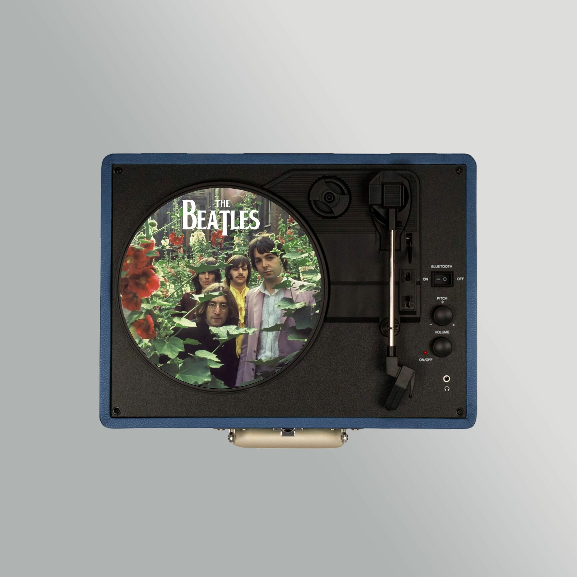 Мат фетровый (слипмат для винила) для винилового проигрывателя - 195мм (Войлочный коврик)