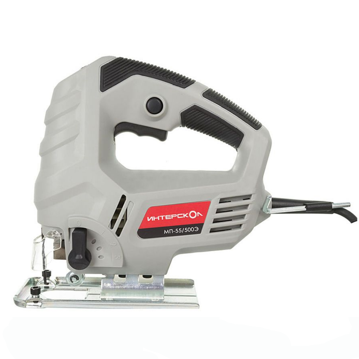 Лобзик сетевой Интерскол МП-55/500Э ДМ (386.3.1.00) серый, 500 Вт