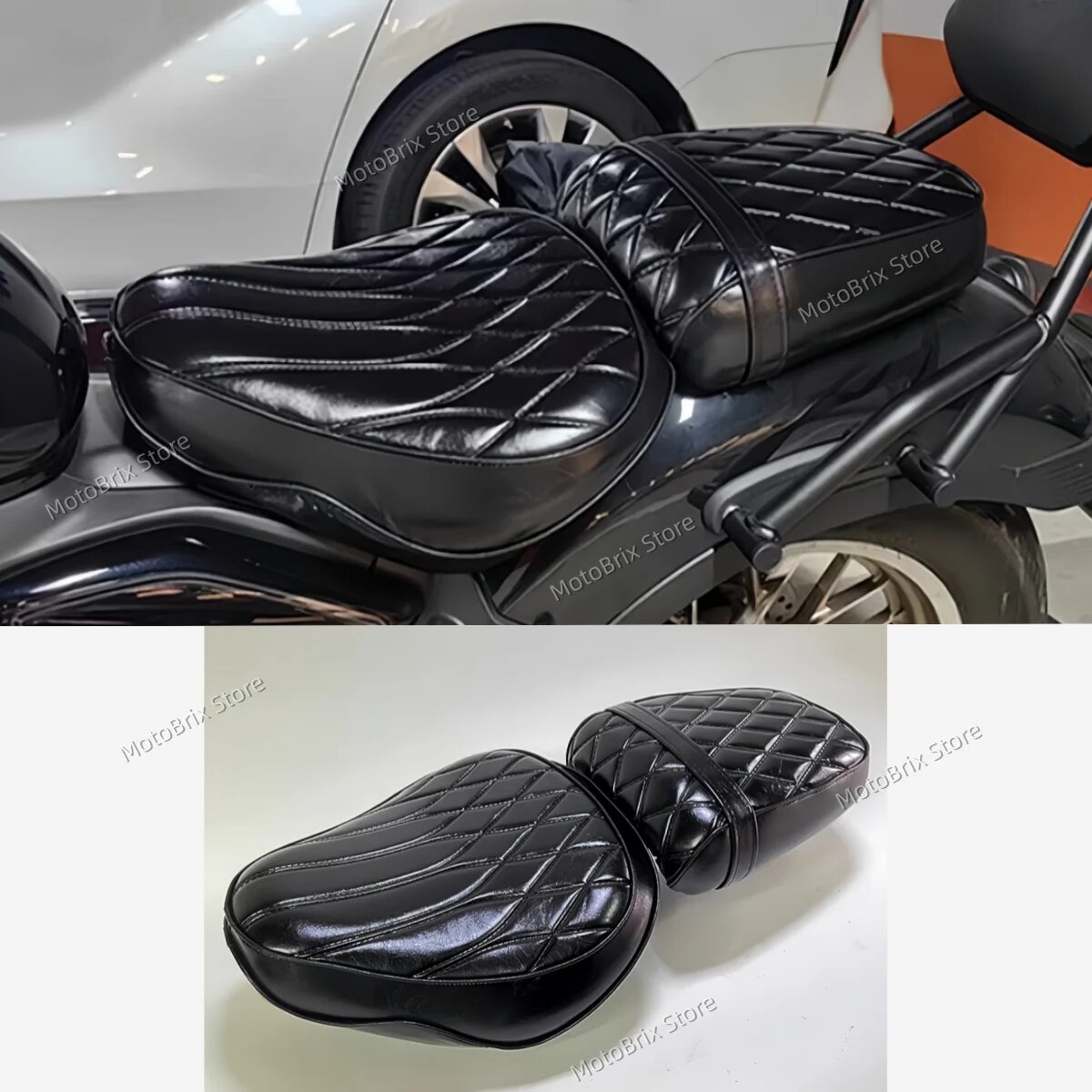 Подушка сиденья (седло) для мотоциклов CFMOTO 23-25 CLC450 450CLC 450CL-C 450 CLC CL-C Glossy Black