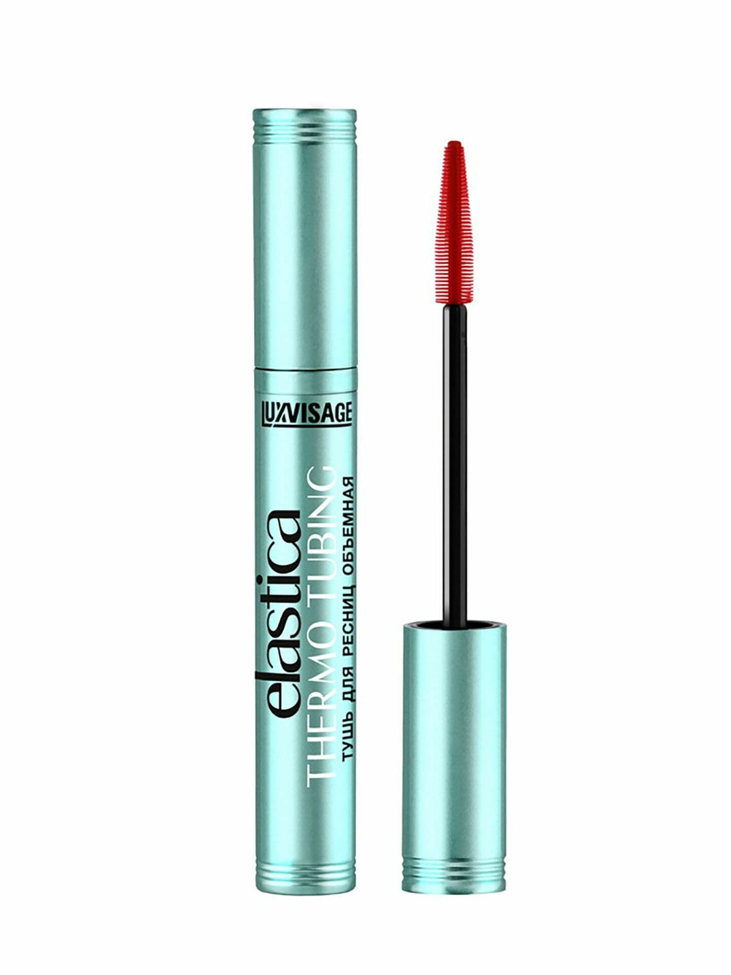 LUXVISAGE Тушь для ресниц Elastica Thermo Tubing Объёмная, Чёрная