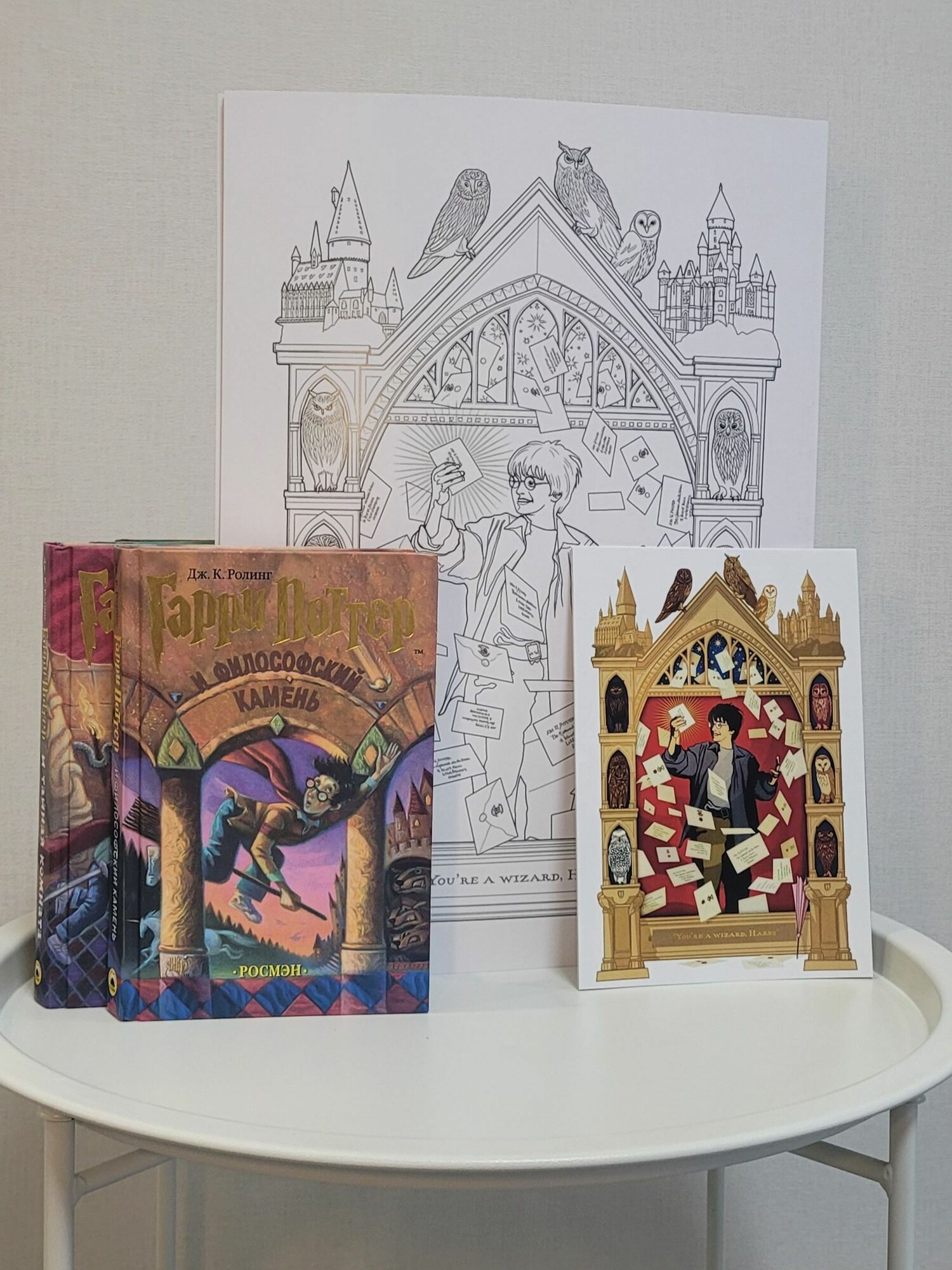 Картина-раскраска Гарри Поттер Собери всю коллекцию! 1