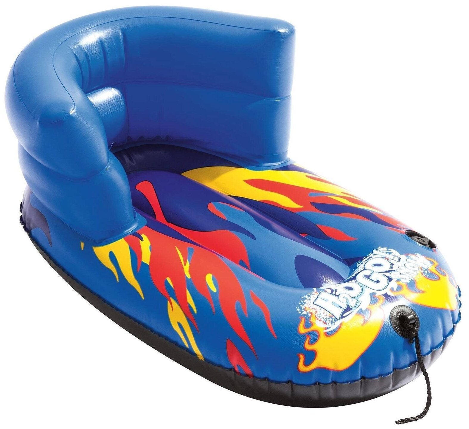 Тюбинг надувной бескамерный H2ogo! Snow 84 х 46 см со спинкой 39057 .