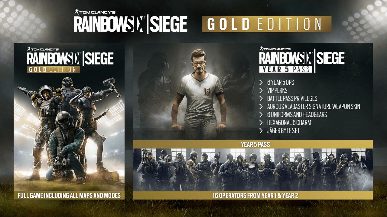 Tom Clancy's Rainbow Six Siege Gold-издание Year 5 XBOX One Ключ