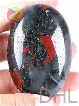 Palm stone из африканского гелиотропа камень силы и защиты