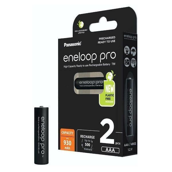 Аккумуляторная батарея Panasonic Eneloop Pro AAA (BK-4HCDE/2BE) 930 mAh 2 шт