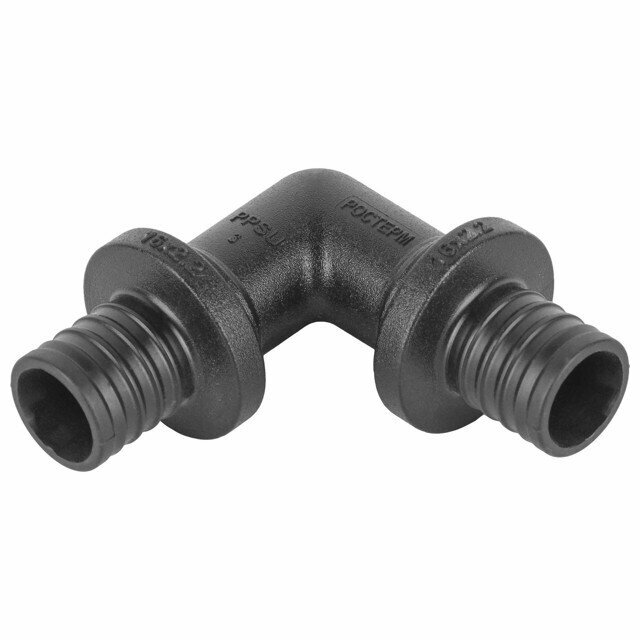 Угольник аксиальный ростерм 16х16мм PPSU