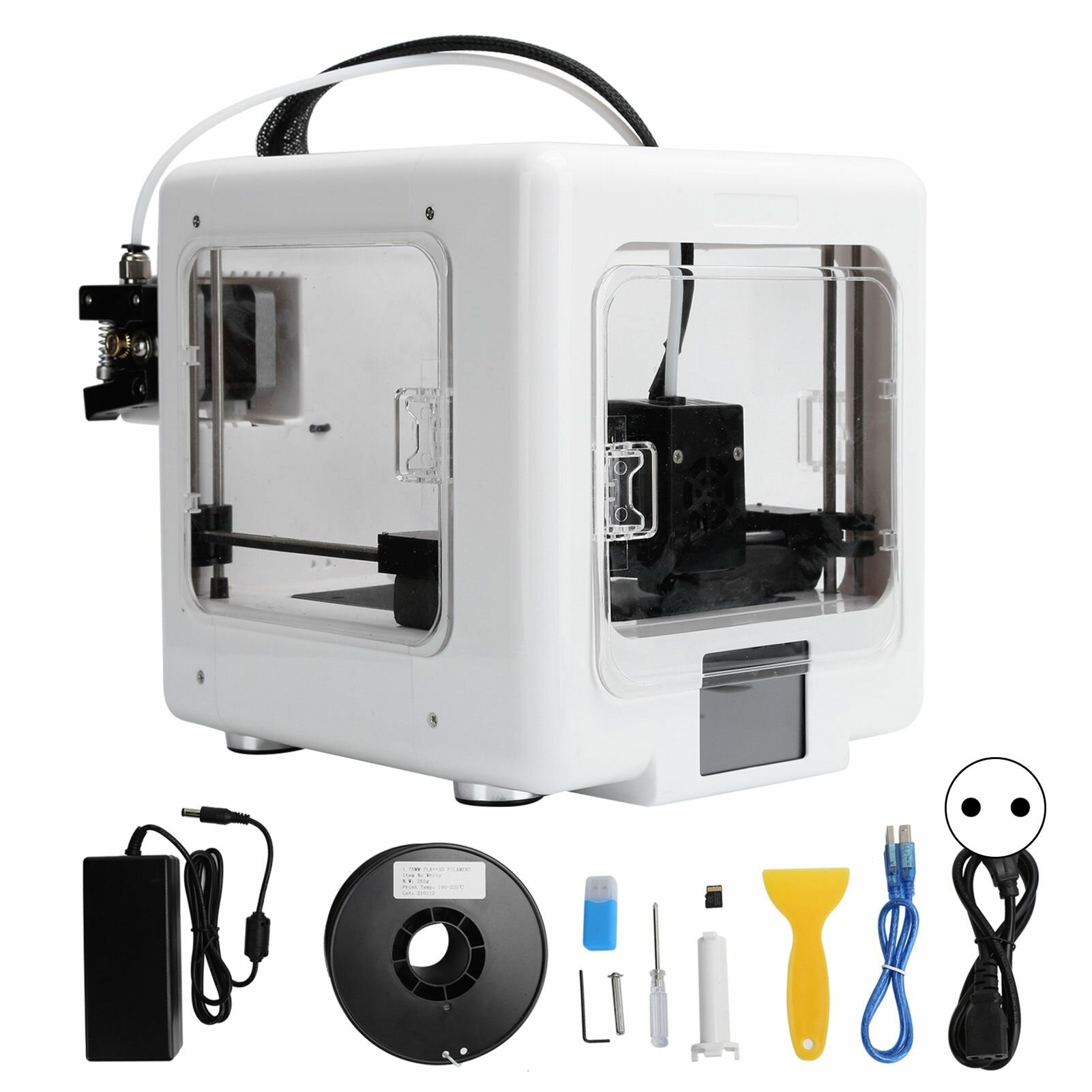 Мини-стерео 3D-принтер, домашний, настольный, высокая точность, 110-240 В, EU-разъём