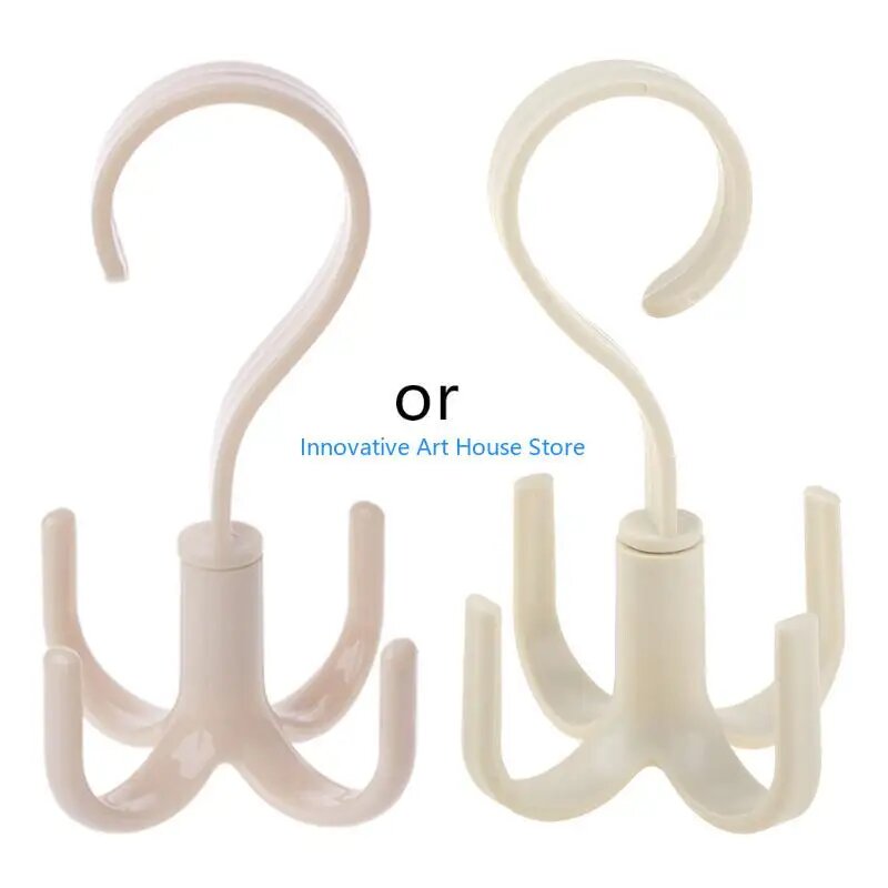 Пластиковая вешалка для ремней и шарфов E1PC Белый, for Beige