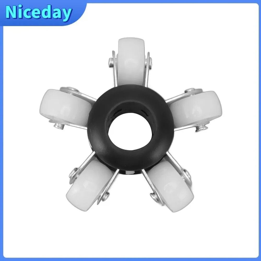 Набор мебельной фурнитуры Niceday роликовые направляющие для мебели, черные, сталь