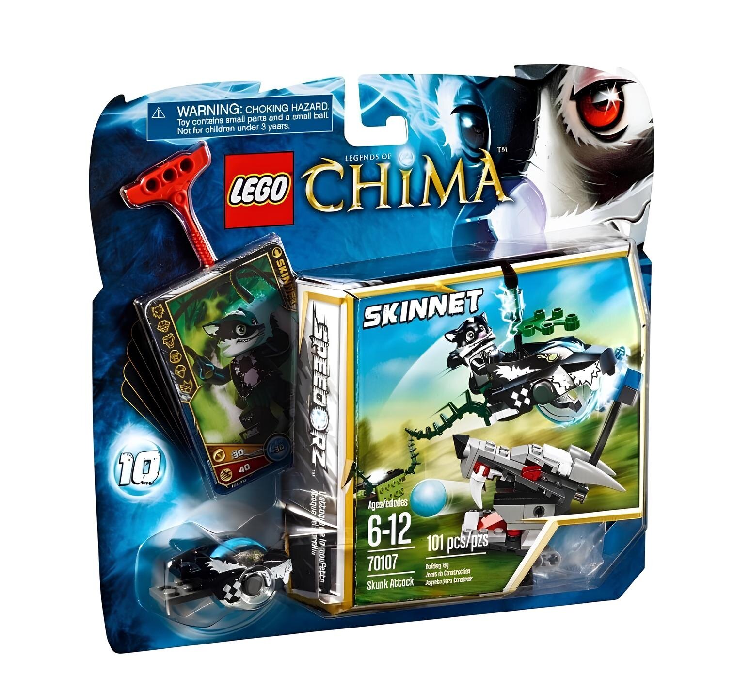 Конструктор LEGO Legends Of Chima 70107 Разгромная атака