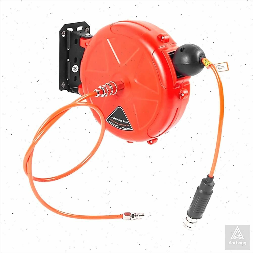 Выдвижная катушка для воздушного шланга 10 м настенный автоматический сматывающий инструмент с поворотным кронштейном принадлежности для компрессора