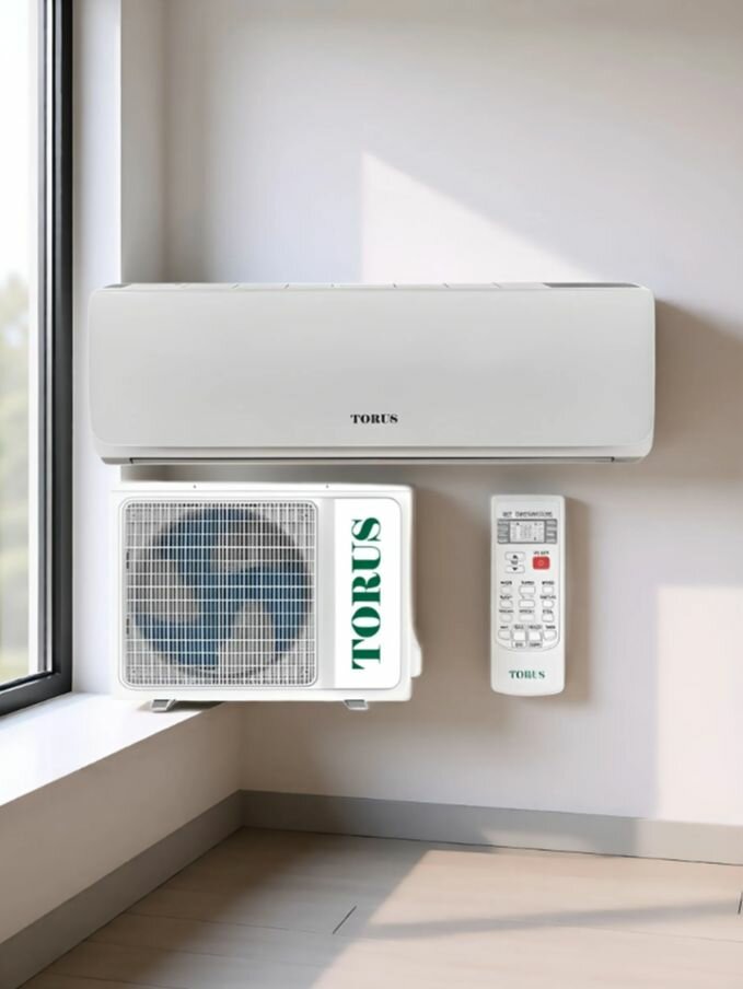 Сплит-система Torus TSO-09H, A класс, 2650 Вт, 21–30м², настенная
