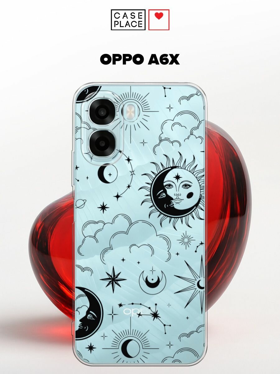 Чехол на Oppo A6x / Оппо A6x с принтом Астрологическая тайна