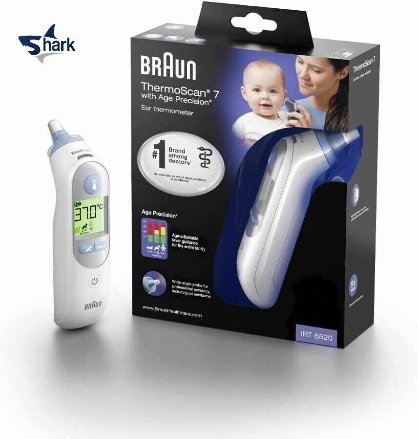 Инфракрасный термометр Braun ThermoScan 7 IRT6520