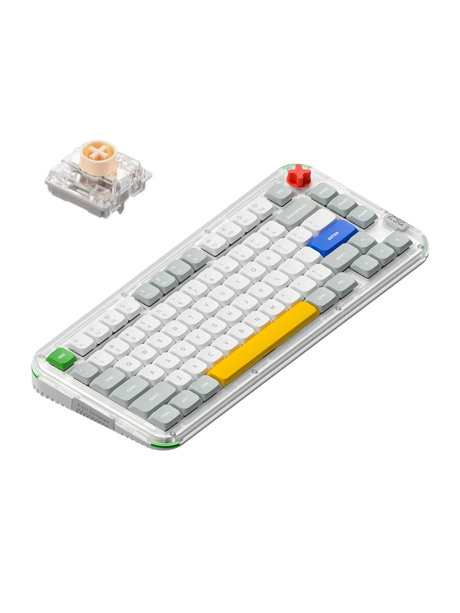 Клавиатура NuPhy Kick75 (Low-Profile Blush nano Switch) Eng/Rus