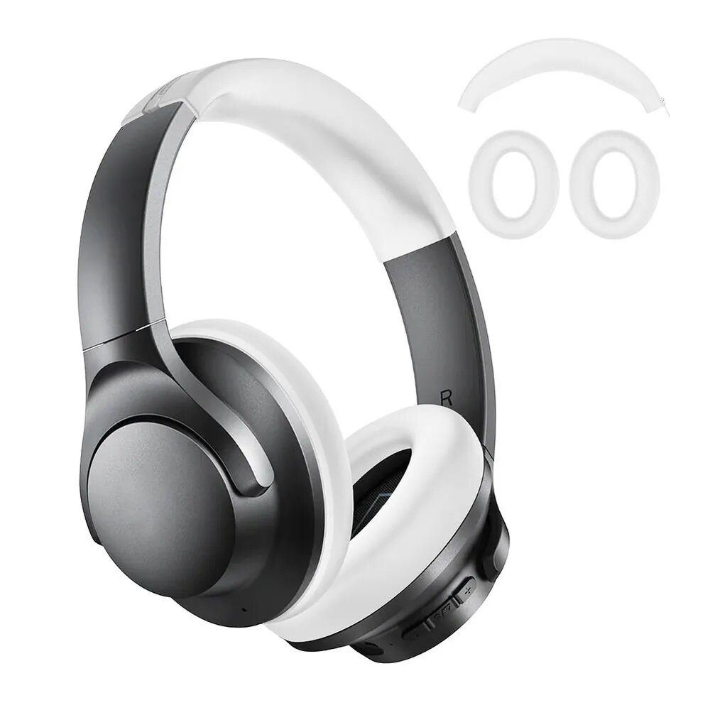 Чехол для наушников Soundcore Life Q20i, силиконовый, 2 шт. белый комплект