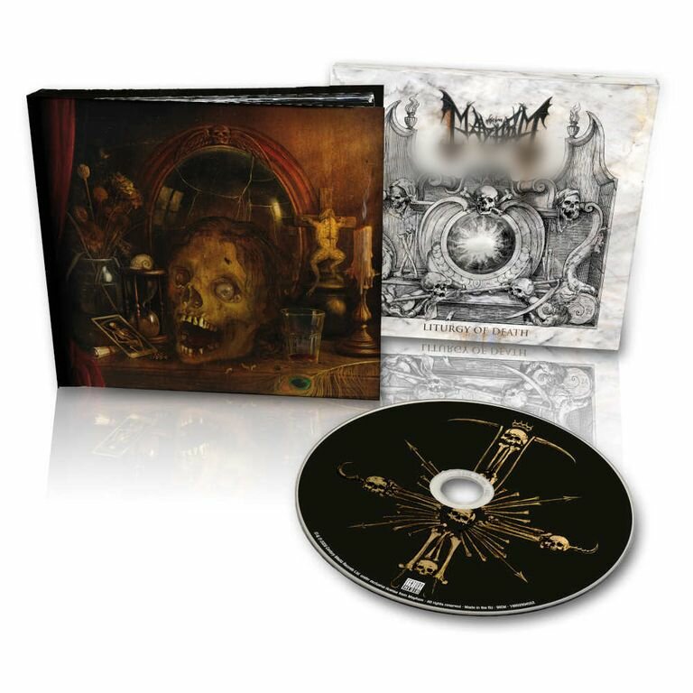 Фирменное издание Mayhem - Liturgy of Death CD Mediabook