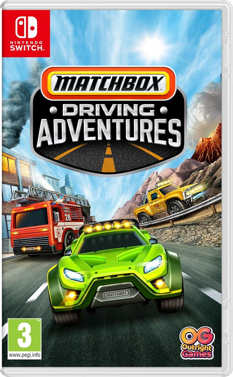 Matchbox Driving Adventures, Nintendo Switch, английская версия