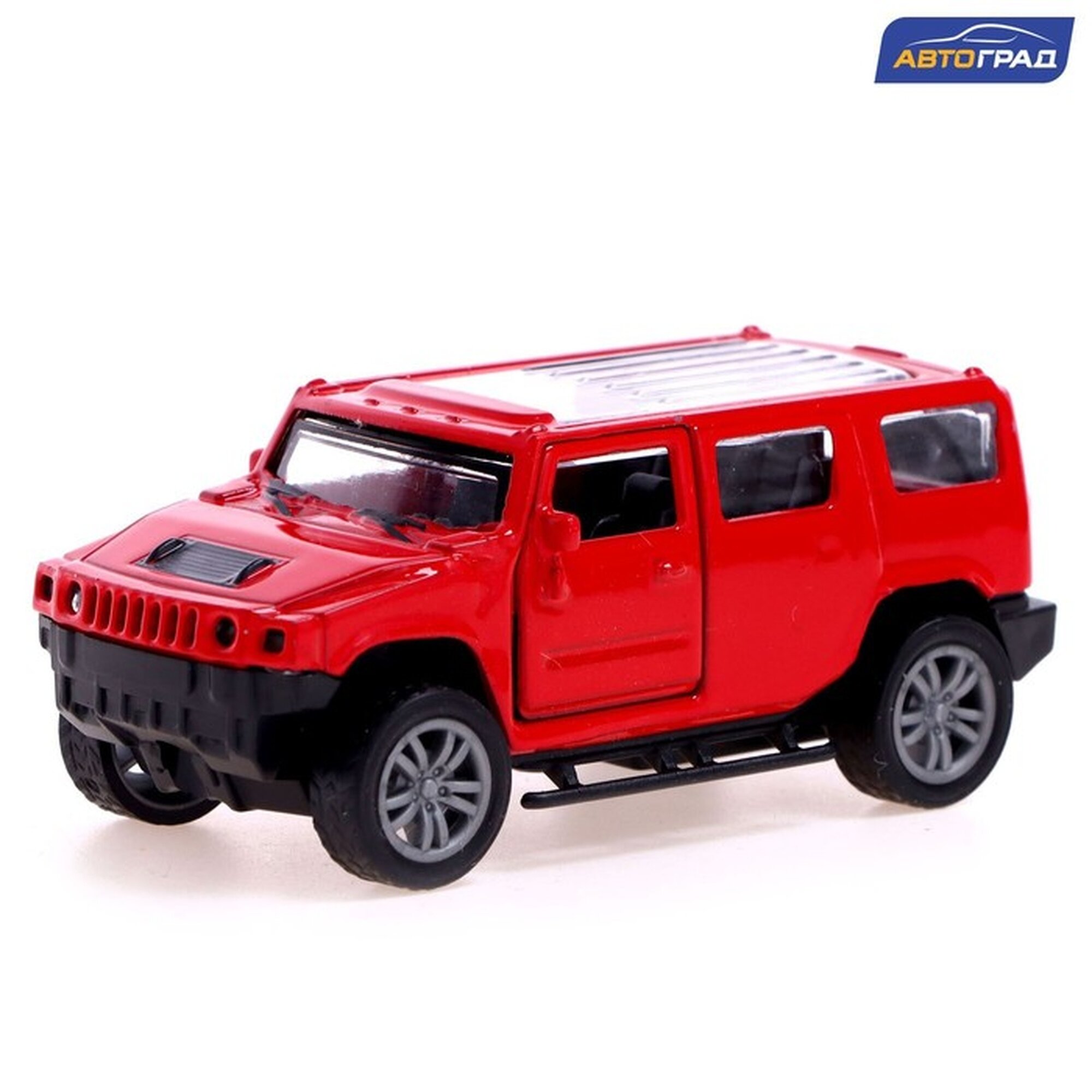 Автоград Машина металлическая «Джип», 1:48, инерция, открываются двери, микс, 6870347