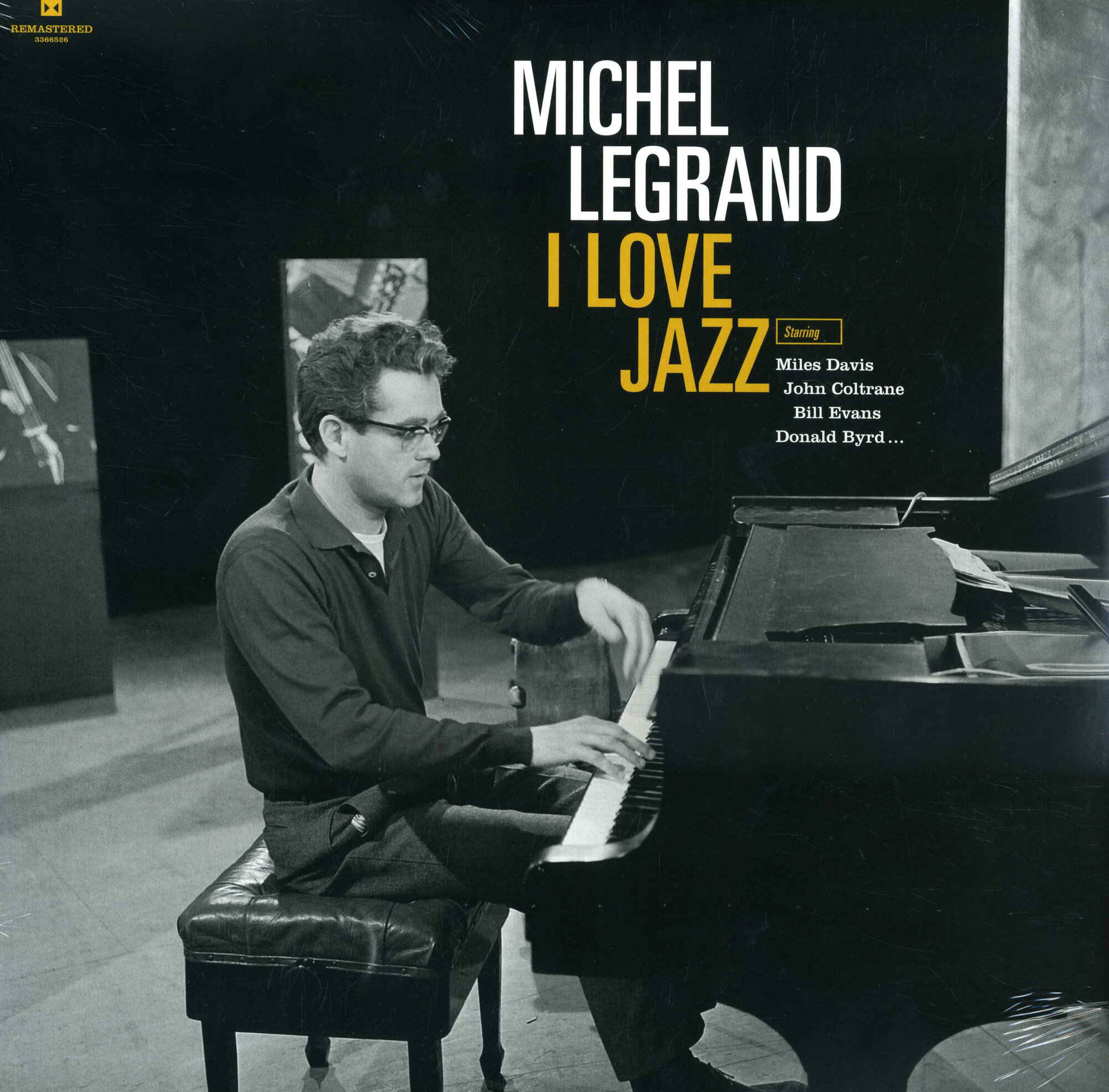 Виниловая пластинка Michel Legrand - I Love Jazz (Black Vinyl LP), 3596973665263