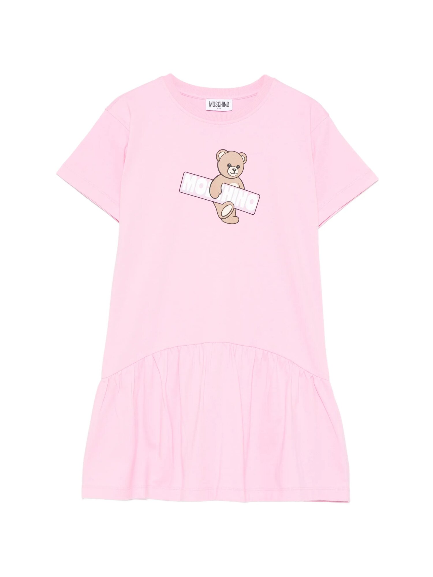 Платье Ruffled teddy-motif dress