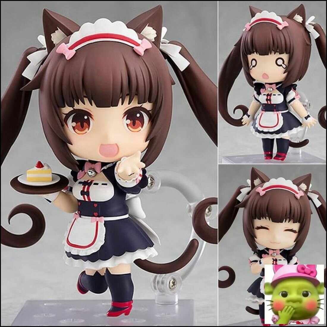 Фигурка Кошачий рай Чокола (Nekopara) коллекционная статуэтка 10 см для фанатов аниме и подарков