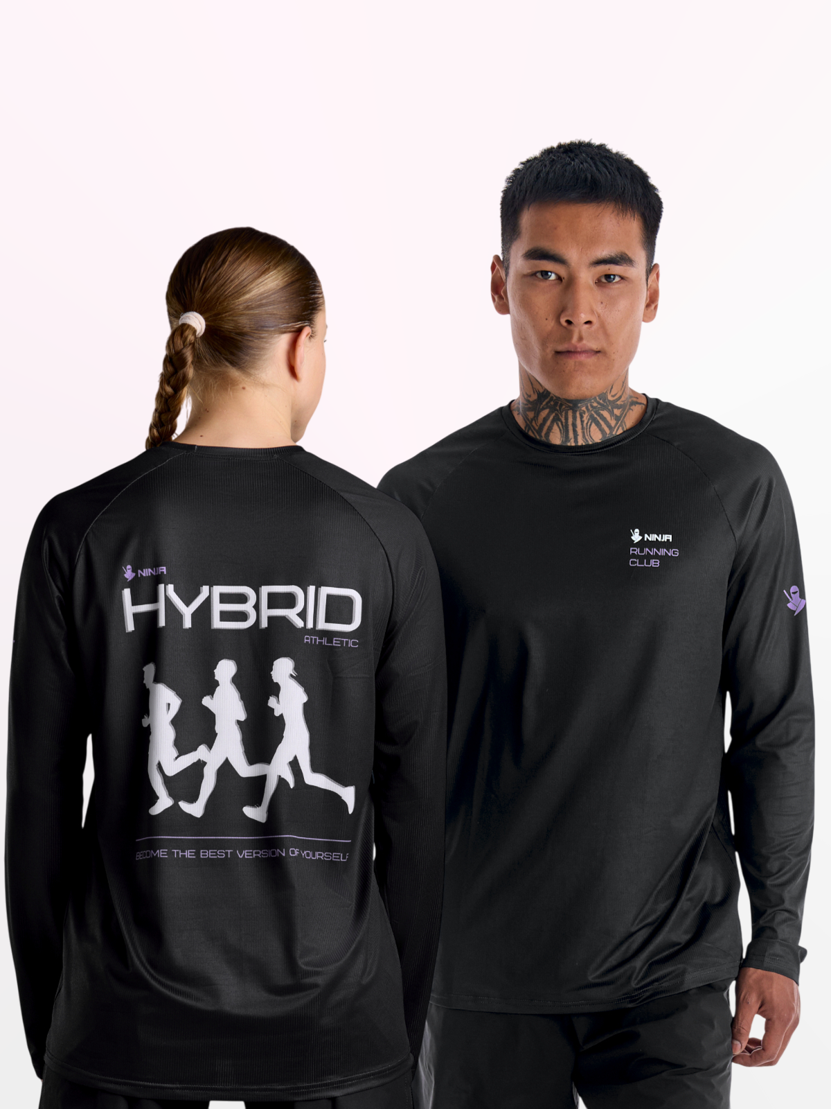 Лонгслив спортивный для бега и фитнеса