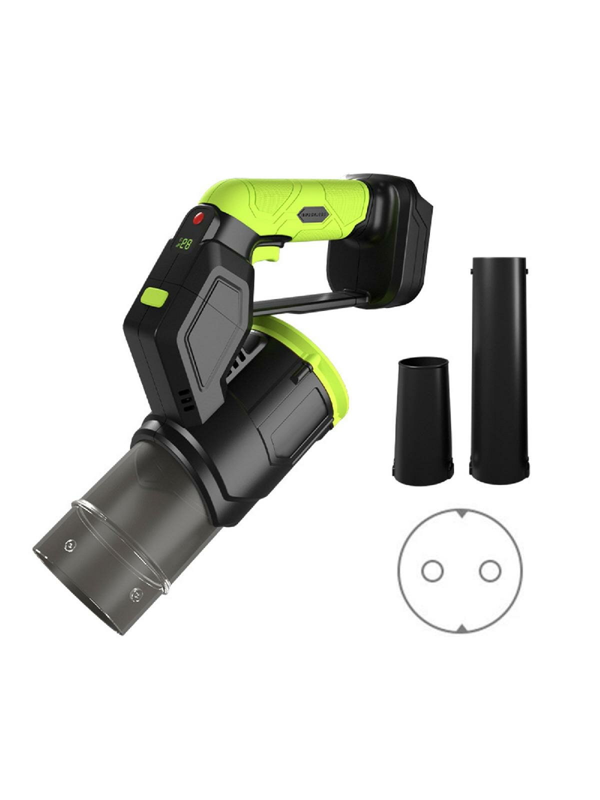 Мощная ручная бесщеточная воздуходувка Airflow, обеспечивающая сильную силу ветра 4Gear