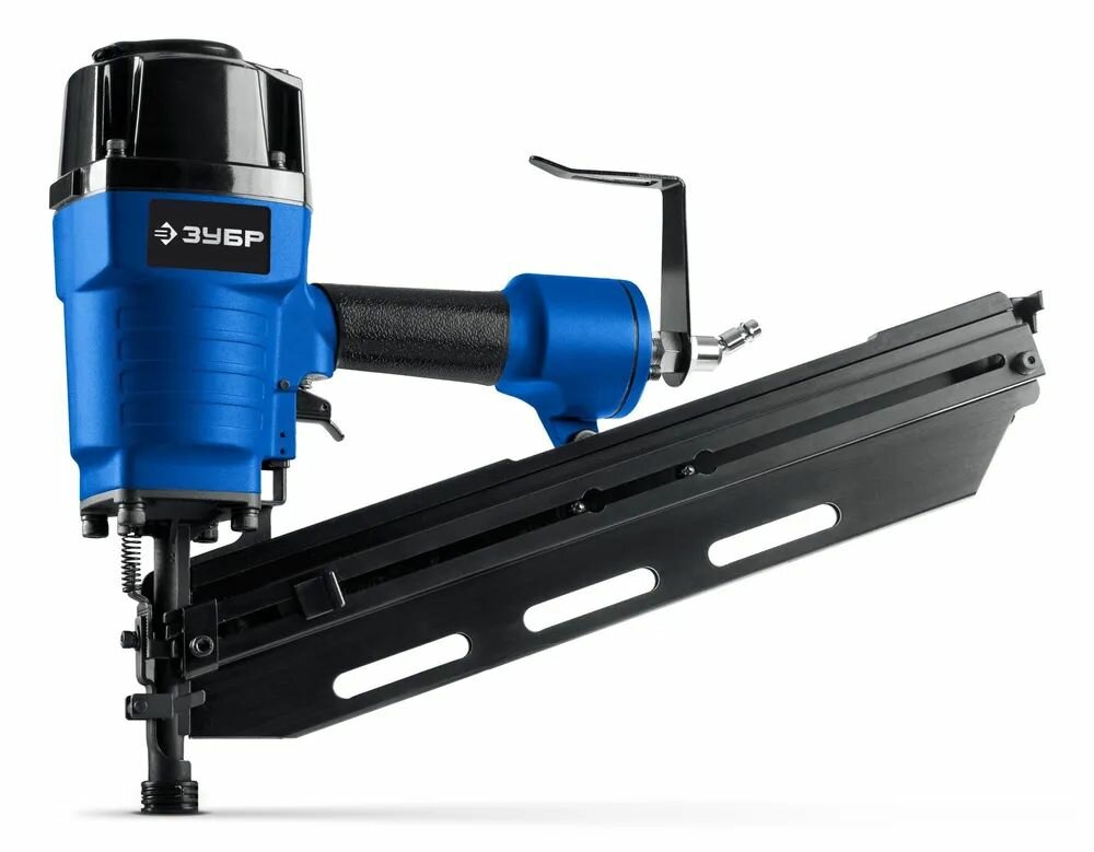 Пневматический нейлер ЗУБР SN21-90 Профессионал, для реечных гвоздей SN21, 50-90 мм
