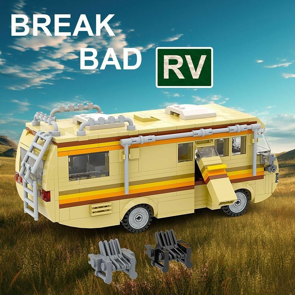 Конструктор совместимы с конструкторами лего, Breaking Bad RV 362 деталей , пакет