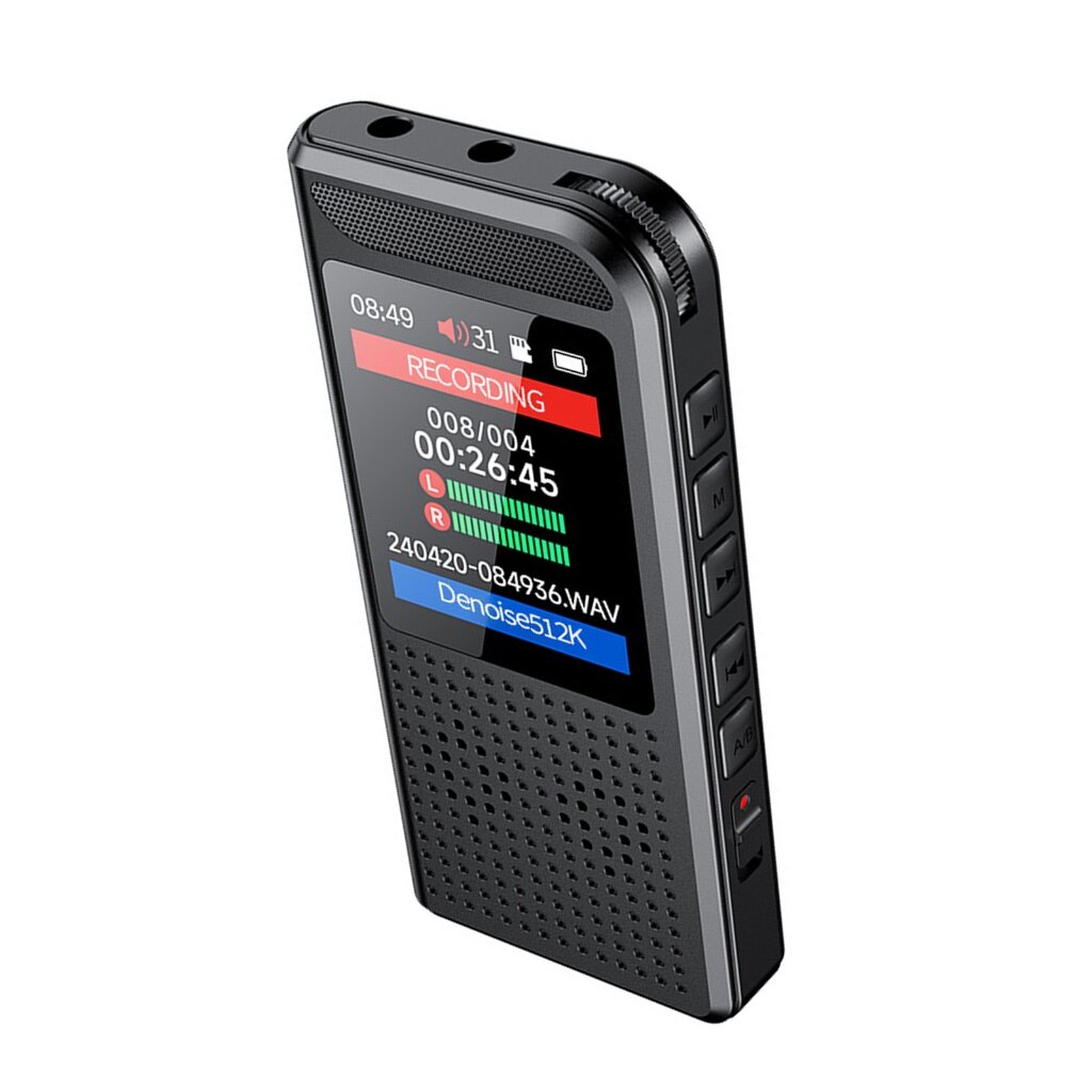 Цифровые диктофоны с очень большим сроком службы батареи и шумоподавлением для четкой записи звука в различных условиях