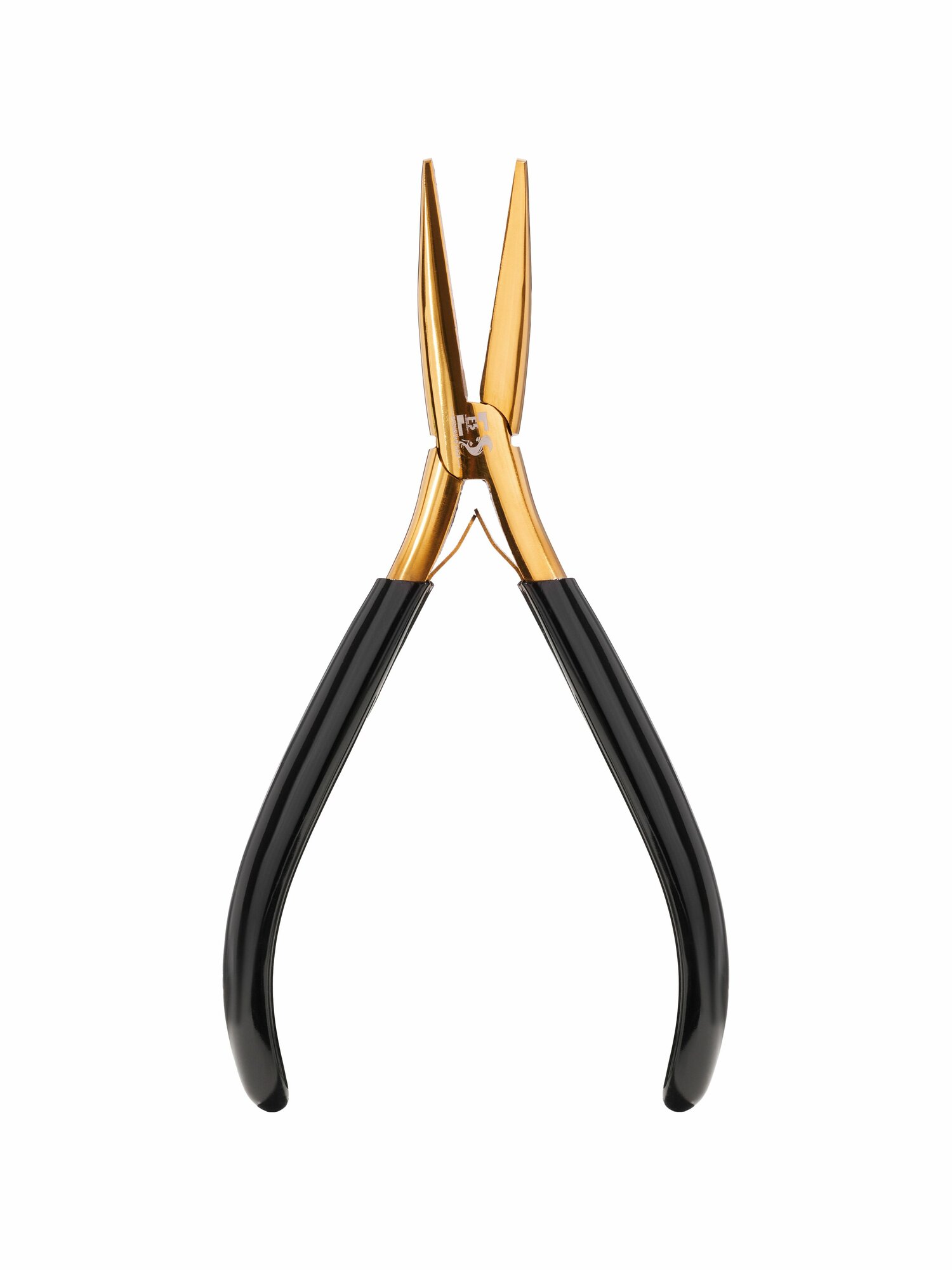 Щипцы для снятия наращенных волос и для крепления лент, золотистые