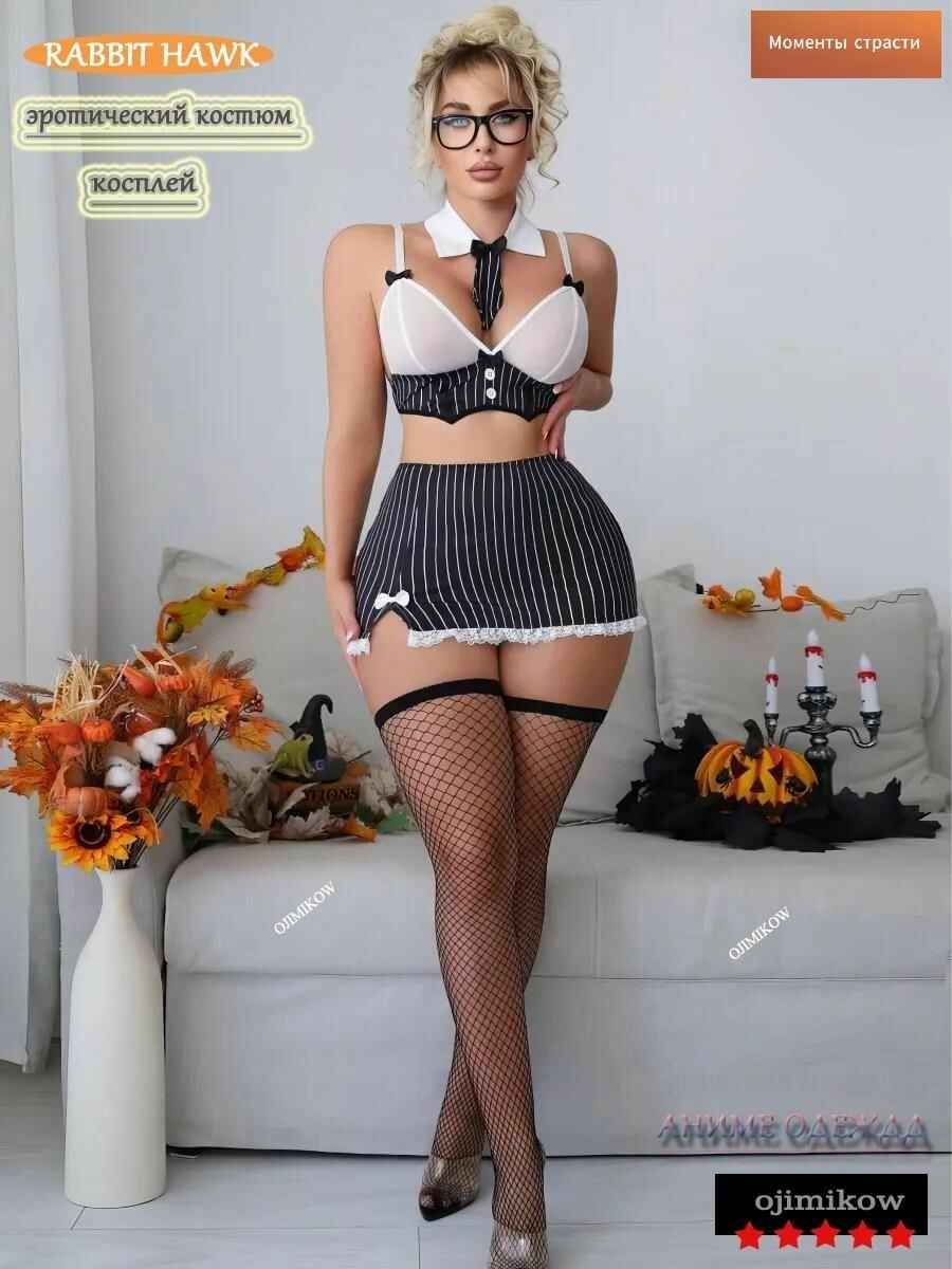 Эксклюзивный ролевой наряд для взрослых школьницы 18