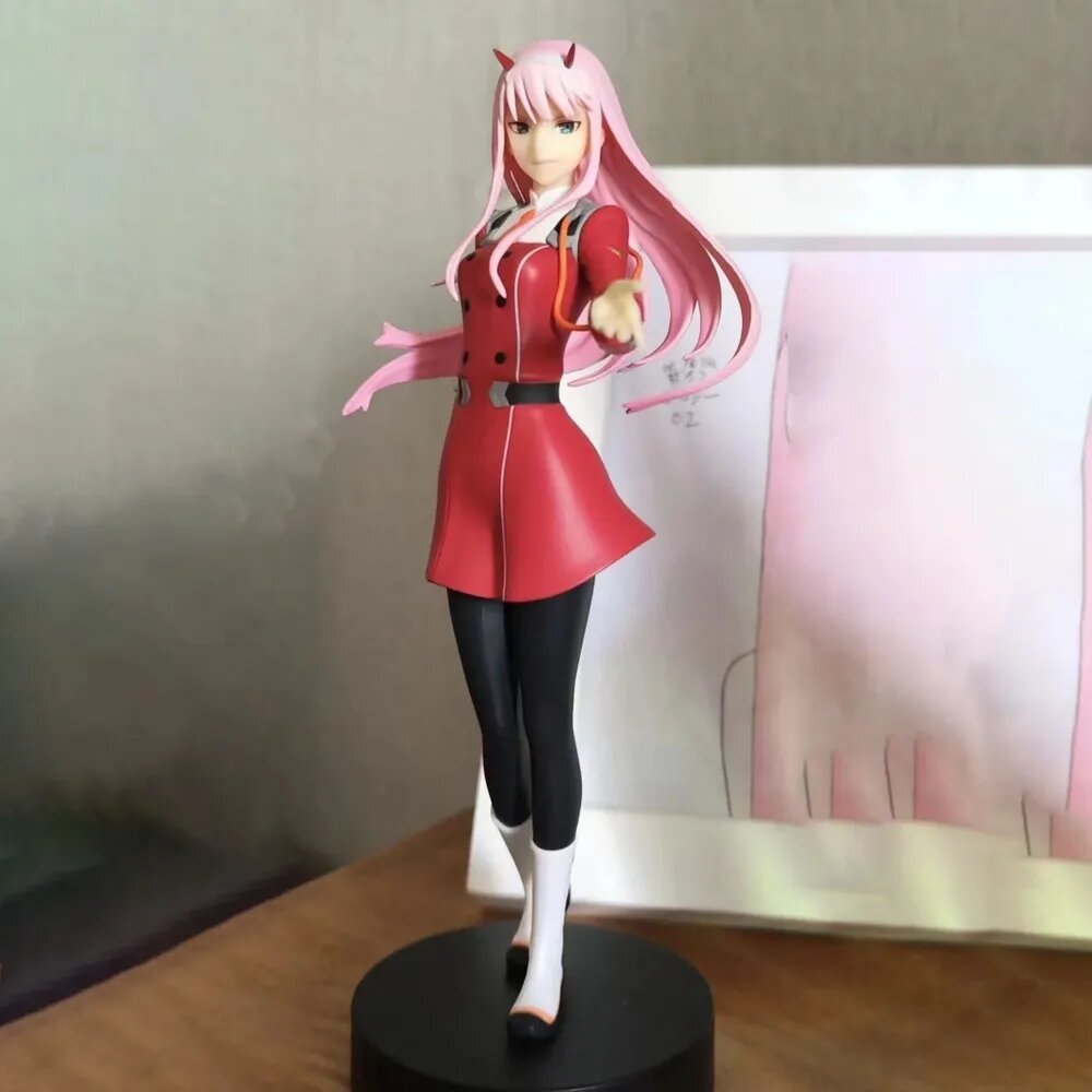 Фигурка Zero Two Аниме Darling in the FranXX 17 см Красный — фото 1