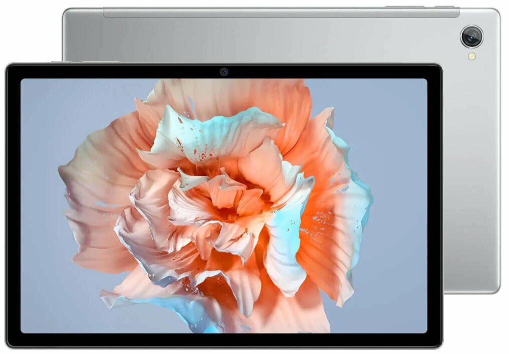Планшет Blackview Tab 15, Android, 10,5", 128ГБ, серебристый, с чехлом