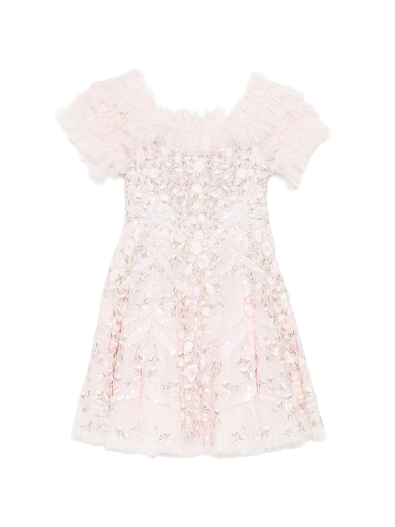 Платье Floral-embrodairy dress