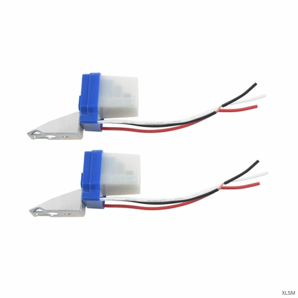 2 шт. Автоматический выключатель уличного освещения с датчиком фотореле 220 В 10 А