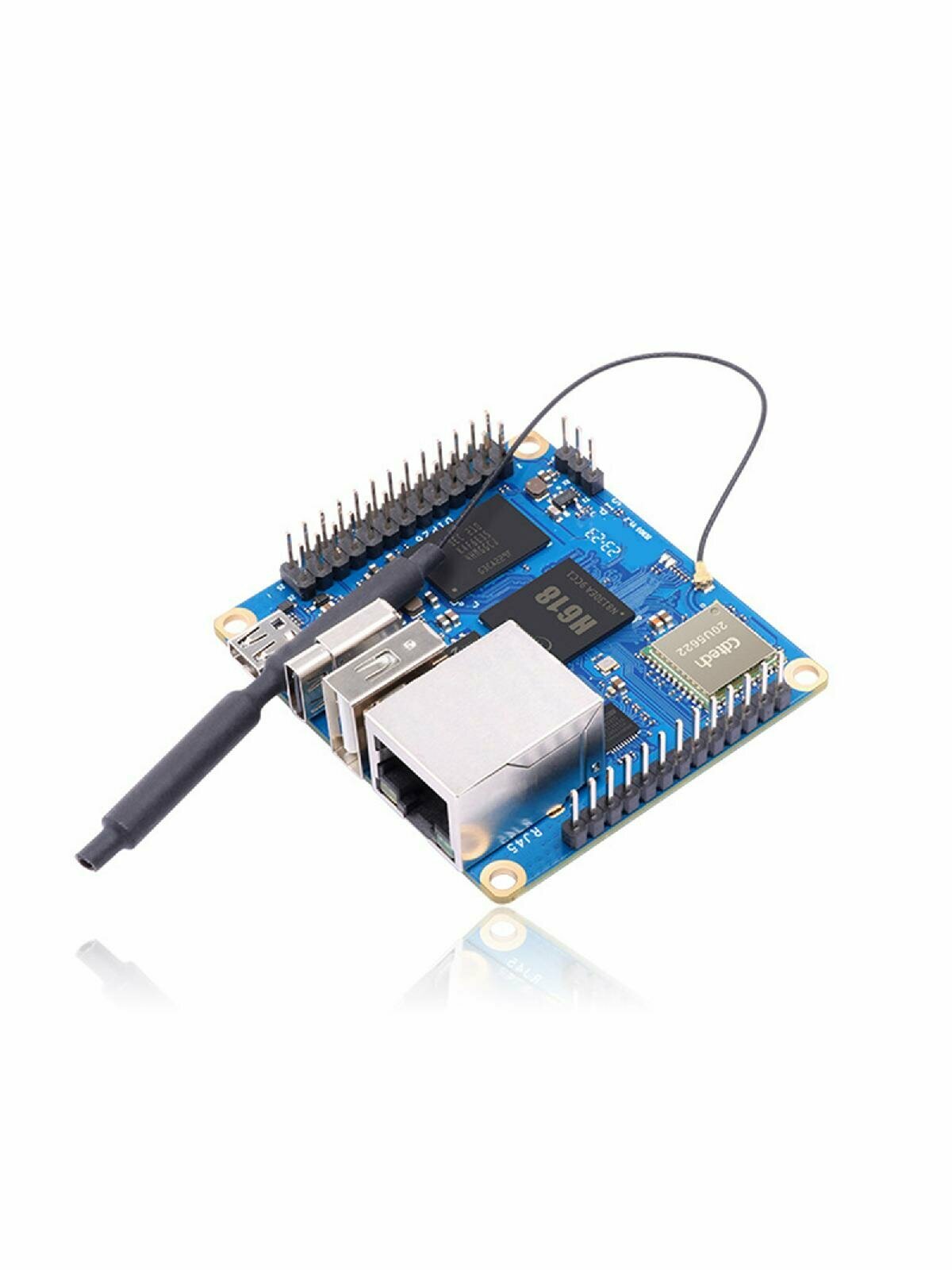 For Orange Pi Zero3 4GB Contol Board Allwinner H618 Development Board DualBand WiFi5+BT5.0 Gigabit LAN