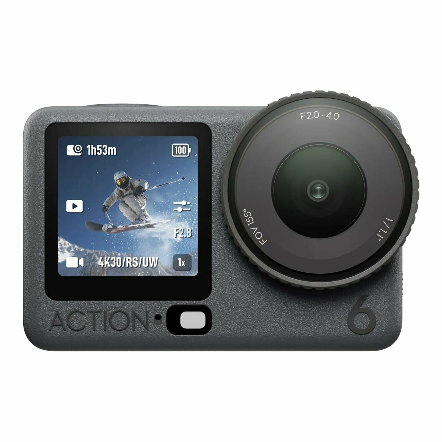 Экшн-камера DJI Osmo Action 6 Standard Combo, 1/1,1" CMOS, 4K UHD, 50ГБ