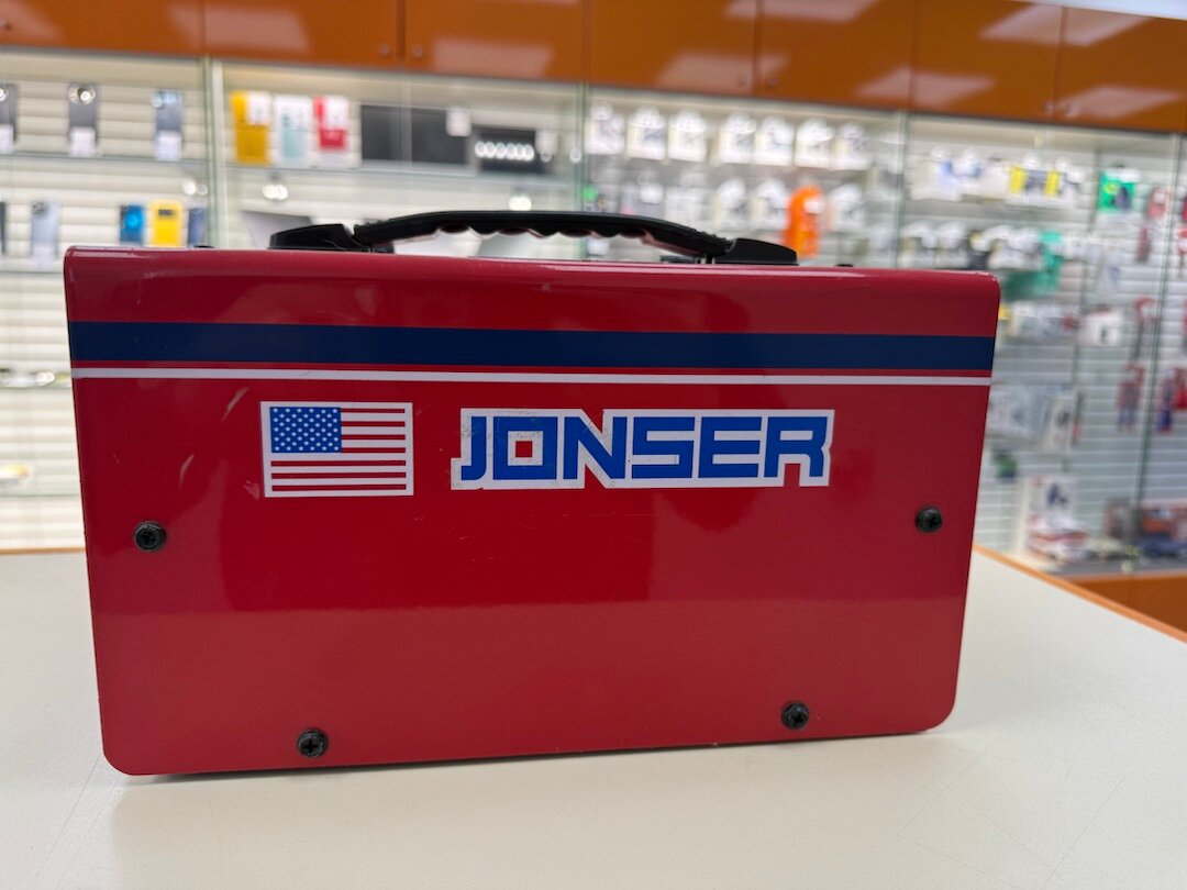 Сварочный аппарат полуавтомат 3в1 JONSER 180 DQX. Полуавтоматический инверторный /инвертор для сварки электродом и проволокой Б/У Уценка