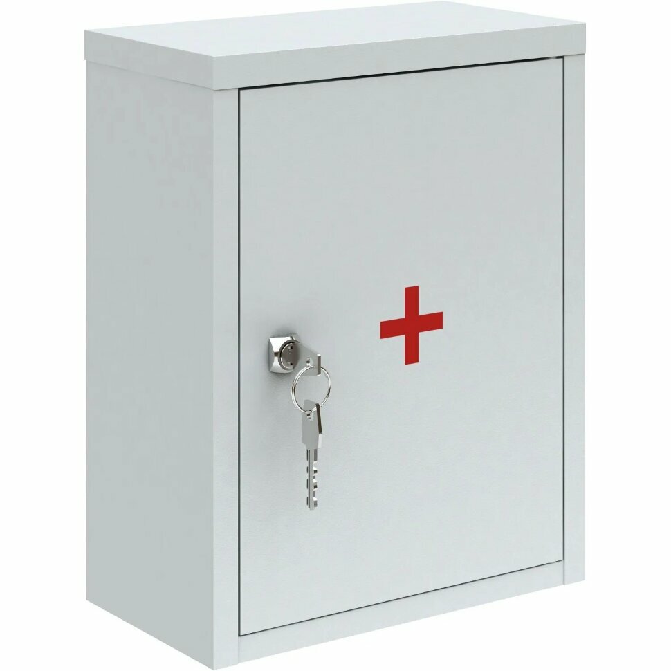 Аптечка металлическая P_АМ-1 медицинская 300х160х373, 2462907