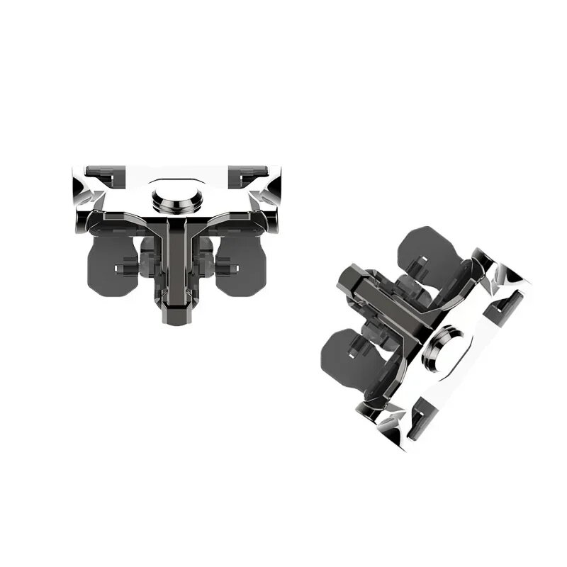 2 шт. контроллер геймпада для мобильного телефона для PUBG Sensitive Aim Shooter L1R1, кнопка из сплава для IOS Android, универсальный игровой триггер