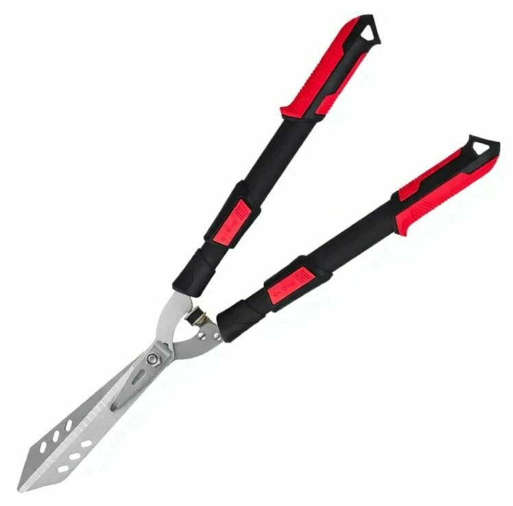 Кусторез с телескопическими стальными рукоятками и прижимным механизмом DORN