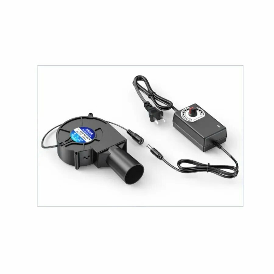 Компрессор воздуха для дымогенератора Насос для подачи дыма и воздуха Нагнетатель для коптильни, мини-дымохода