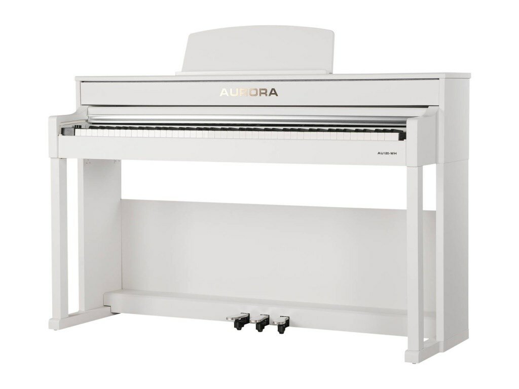 Aurora AU120-WH Цифровое пианино, белое