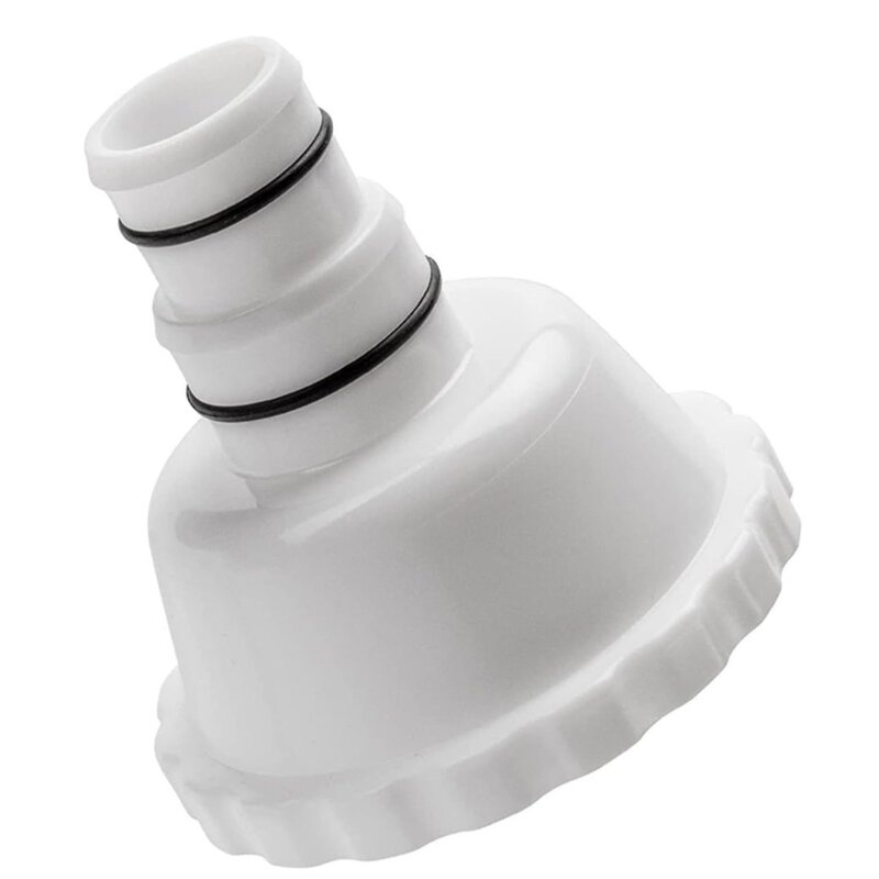 Крепление Вакуумного Адаптера для бассейна Адаптер Для Плавательного бассейна Адаптер Для Скиммера Текстура ПВХ Подходит для 1,5 Дюймовых Соединительных Головок