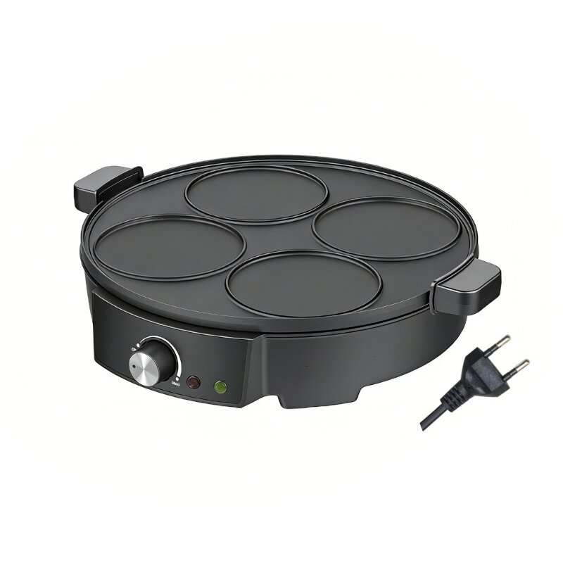 Съемная Блинница 2 в 1 Легко Моющаяся Электрическая Блинница Для приготовления блинов Машина Для приготовления блинниц Сковородка с Антипригарным покрытием