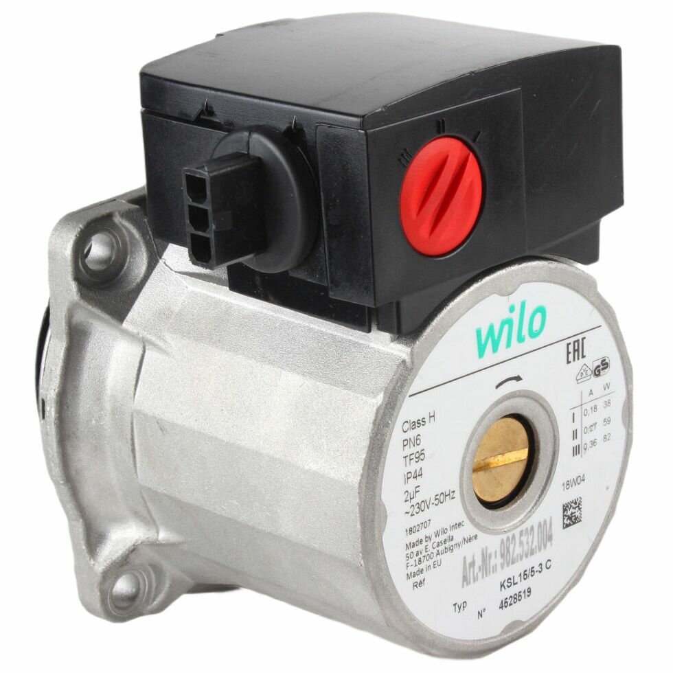 Циркуляционный насос (голова) Wilo KSL15/5-3C, 4528519 (WLM01)